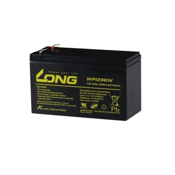 Long 12v 9Ah Lead Acid Battery Price in Pakistan | Modern Solar
